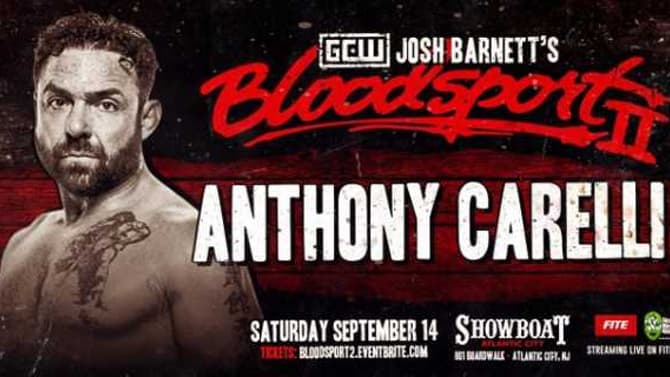 Former WWE Intercontinental Champion Anthony Carelli Is Confirmed For ...