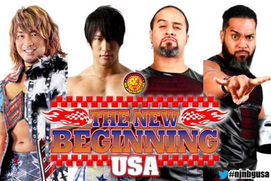 NEW JAPAN PRO-WRESTLING Reveals The Full Line-Up Of Their NEW BEGINNING ...
