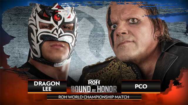 PCO Will Defend The ROH World Championship Against Dragon Lee At The ...