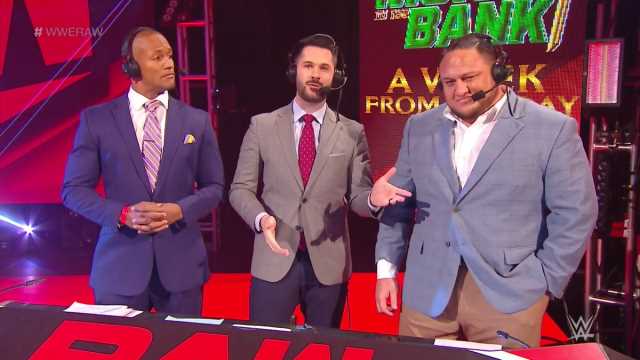 Samoa Joe Returns To The Commentary Desk On RAW; May Replace Jerry ...