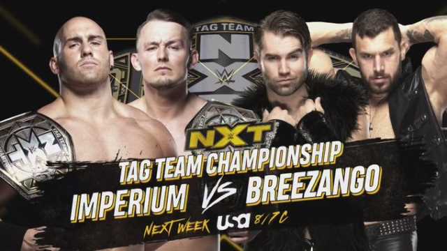 Tyler Breeze And Fandango Will Face Imperium For The NXT Tag-Team ...