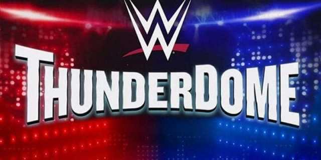 A First Look At WWE's THUNDERDOME Set Up Has Been Revealed And It's ...