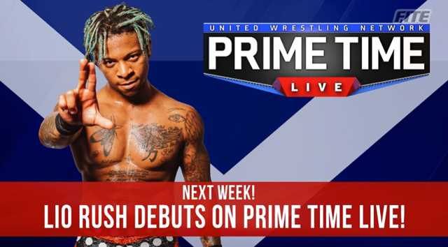 Former NXT Cruiserweight Champion Lio Rush Will Make His UWN PRIMETIME ...
