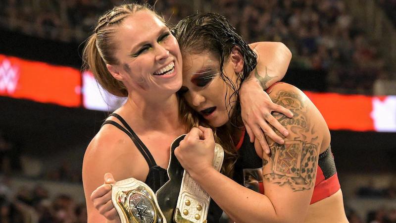 New Women's Tag Team Champion Ronda Rousey Tears Into WWE's "Dismally ...