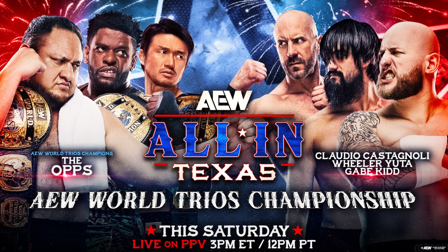3 Matches Added To All In: Texas + AEW Collision Results - July 10, 2025