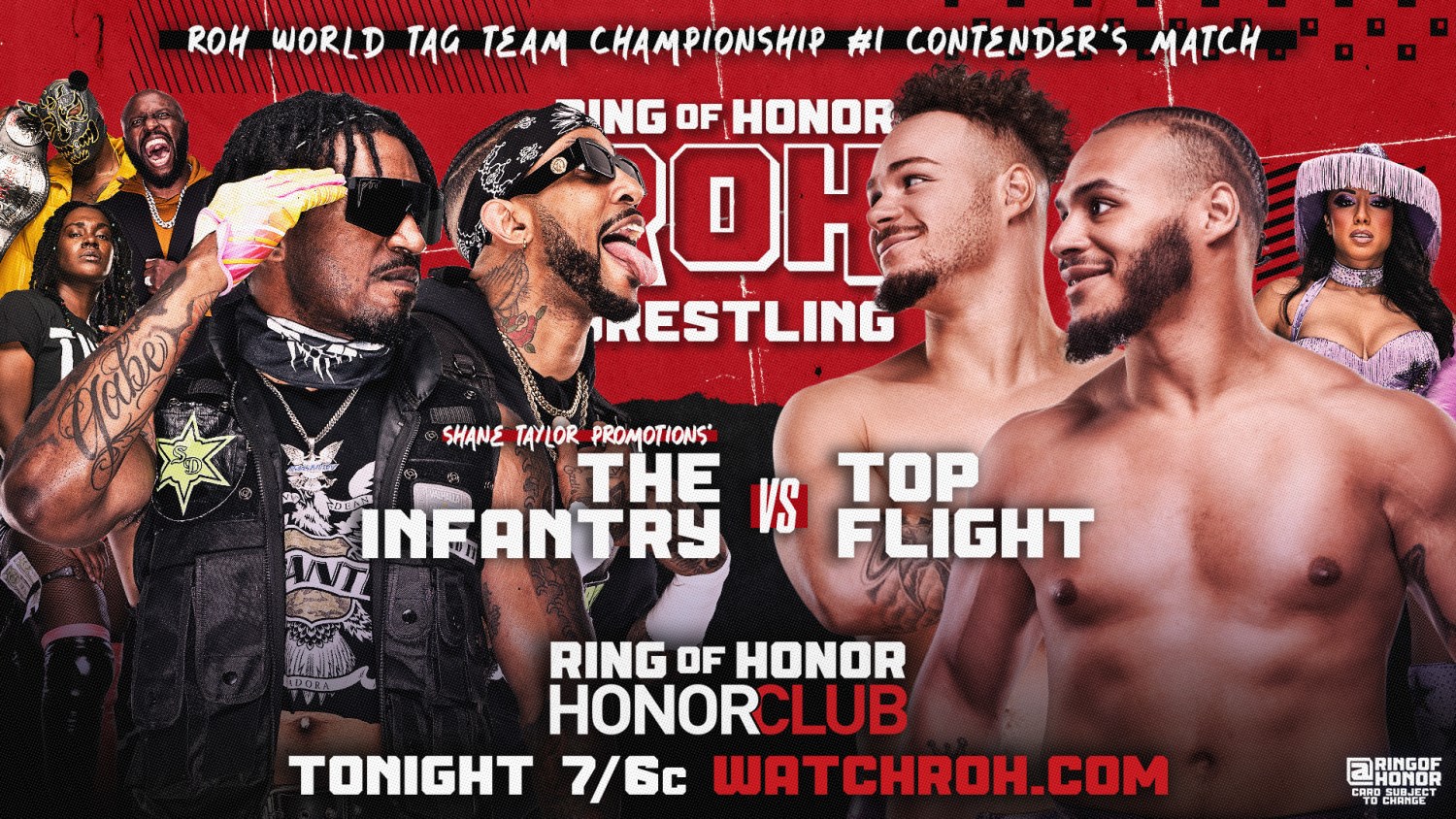 A Big No. 1 Contender's Match For The ROH World Tag Team Titles Takes ...
