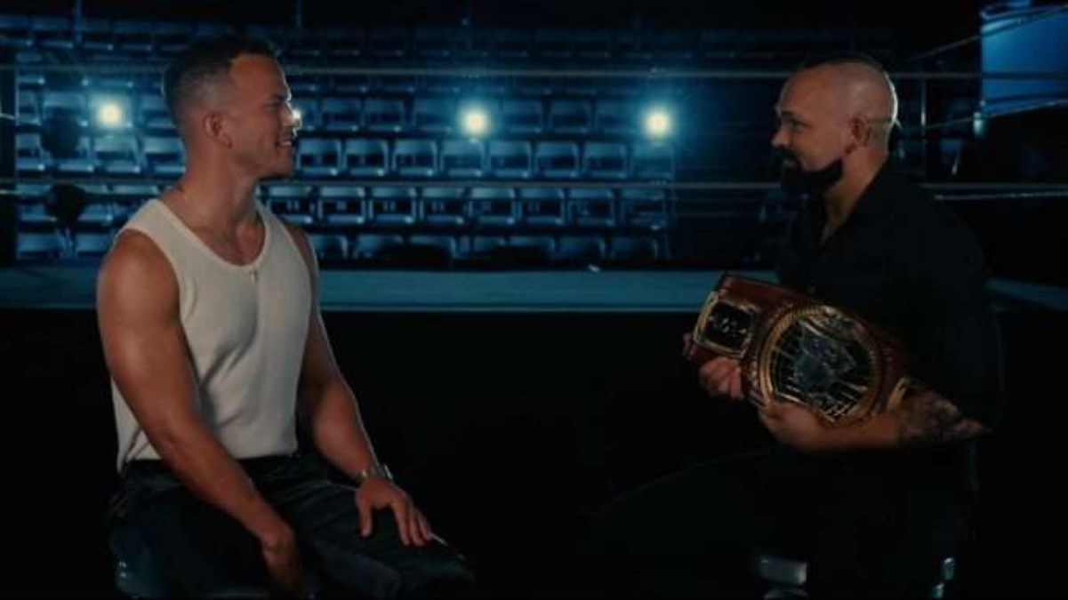 A NXT North American Championship Match Between Ricky Saints And Shawn ...