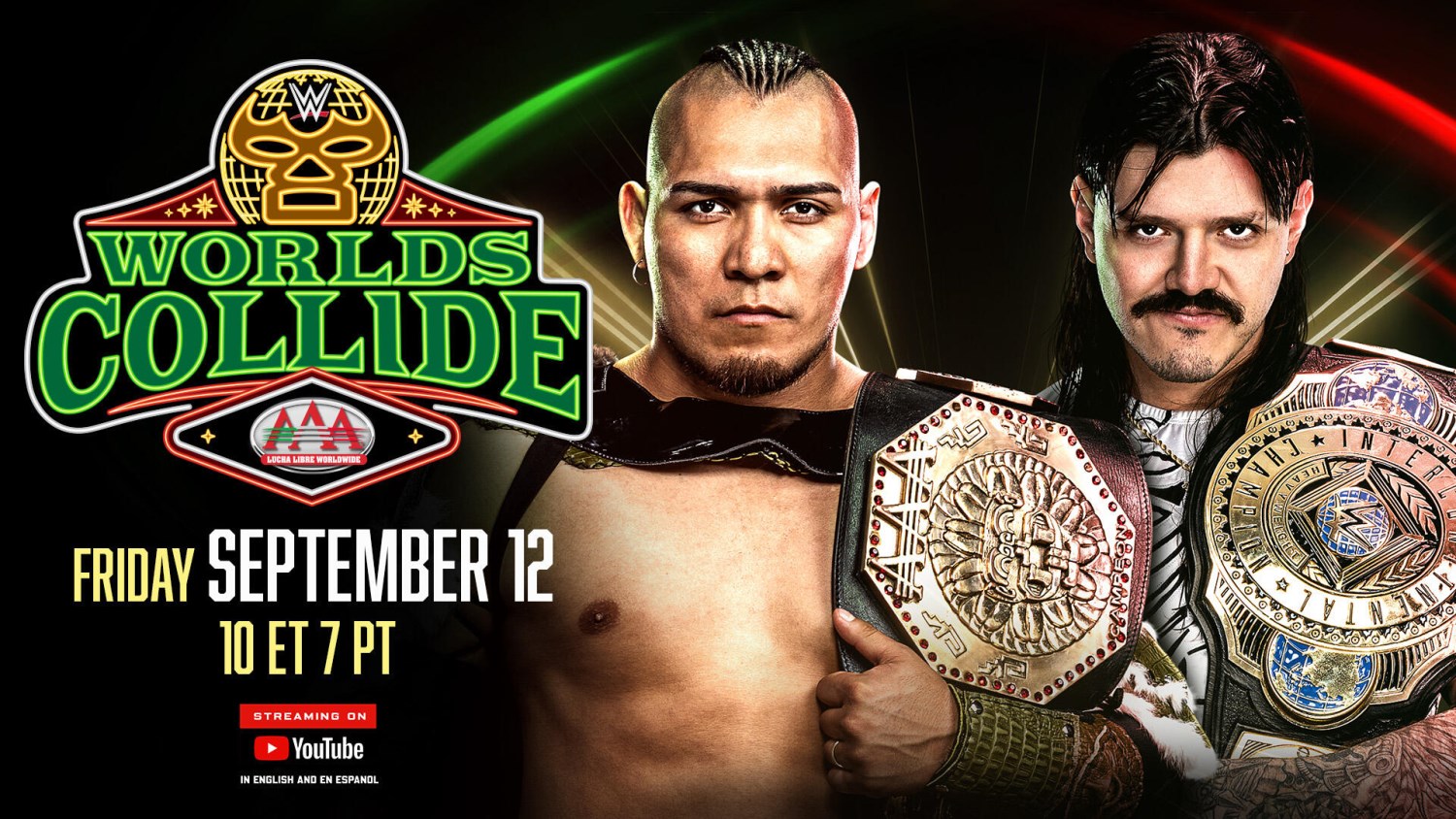 AAA WORLDS COLLIDE: LAS VEGAS Results: El Hijo del Vikingo vs Dominik ...