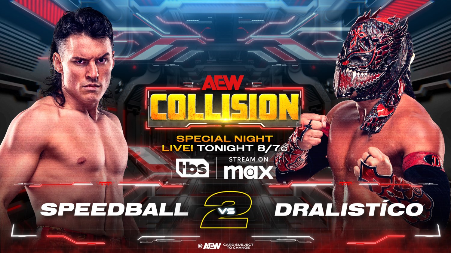 AEW Collision Results: May 8, 2025 - Speedball vs Dralistico, Willow ...
