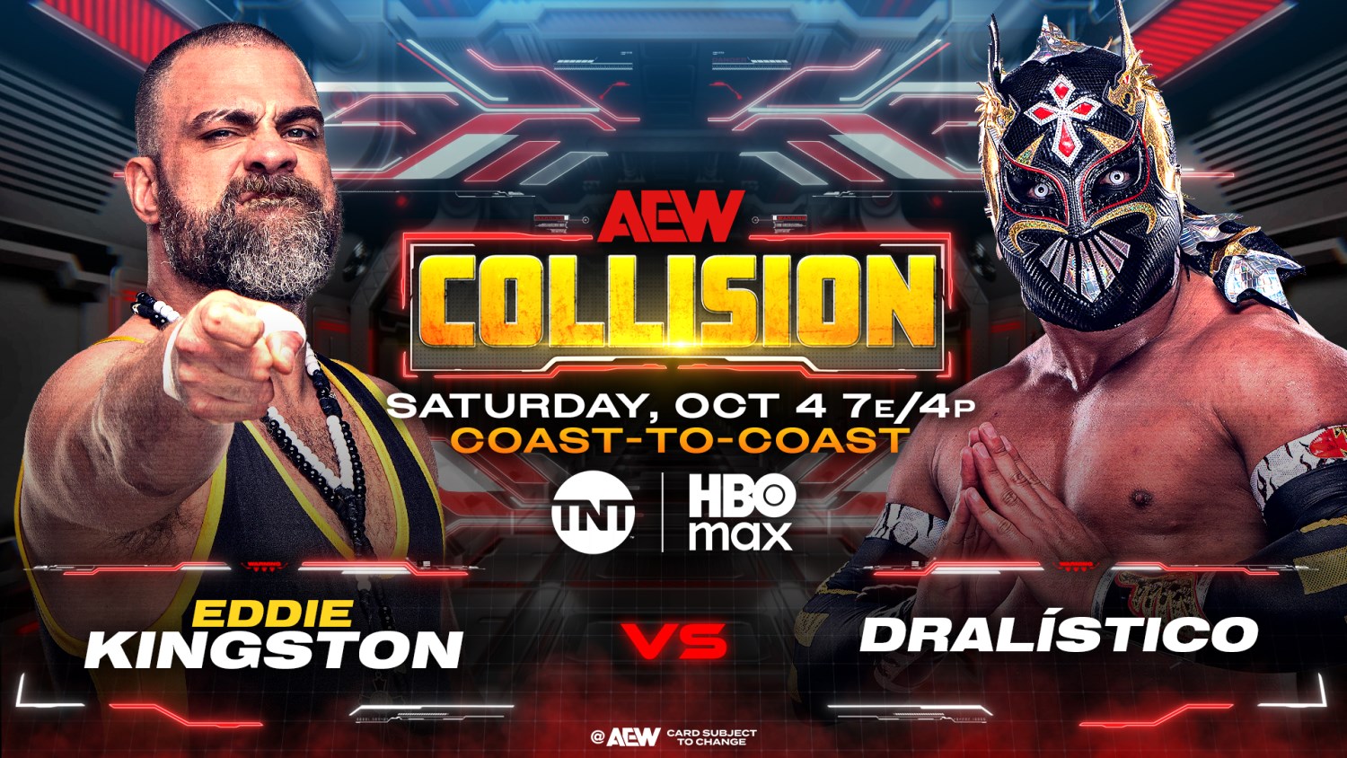 AEW Collision SPOILERS For Saturday, October 4, 2025 (10/2/2025 Taping)