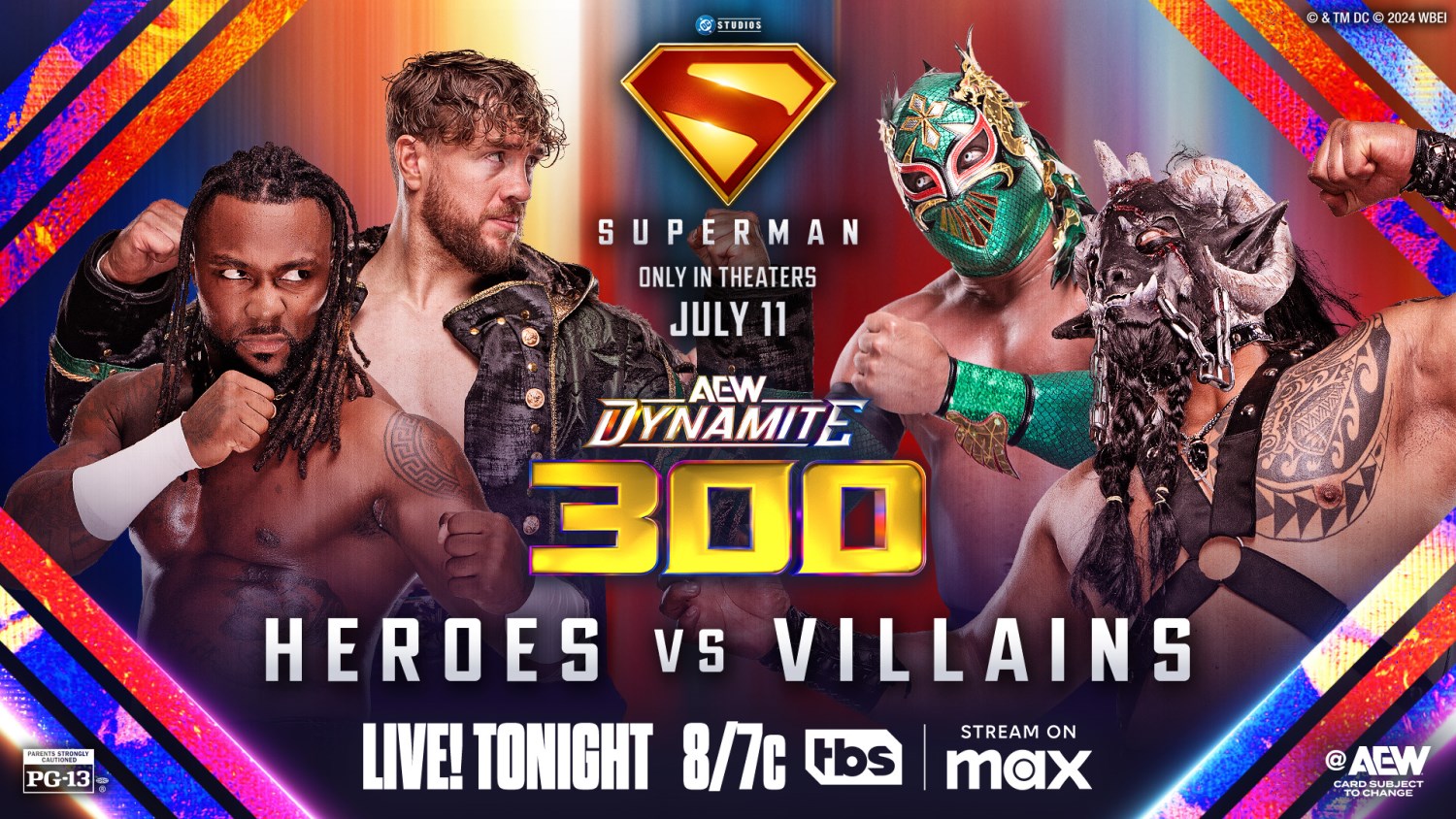 AEW Dynamite 300 Results: July 2, 2025 - Kota Ibushi vs Kazuchika Okada, TBS Championship Match ...