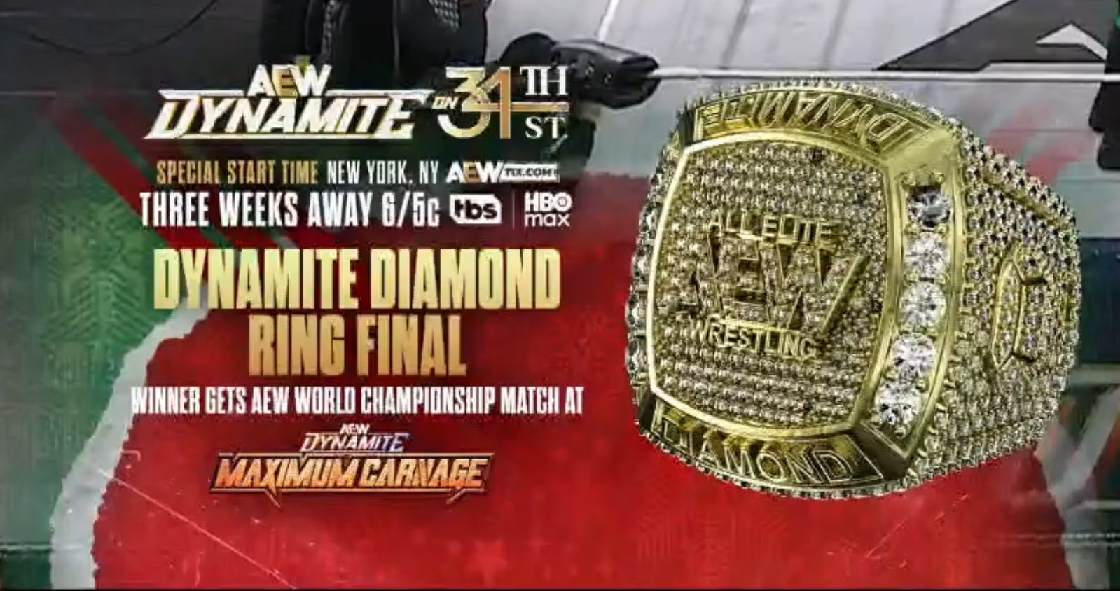 AEW Dynamite Diamond Ring Returns, Upcoming Title Matches For Holiday Bash, Maximum Carnage ...