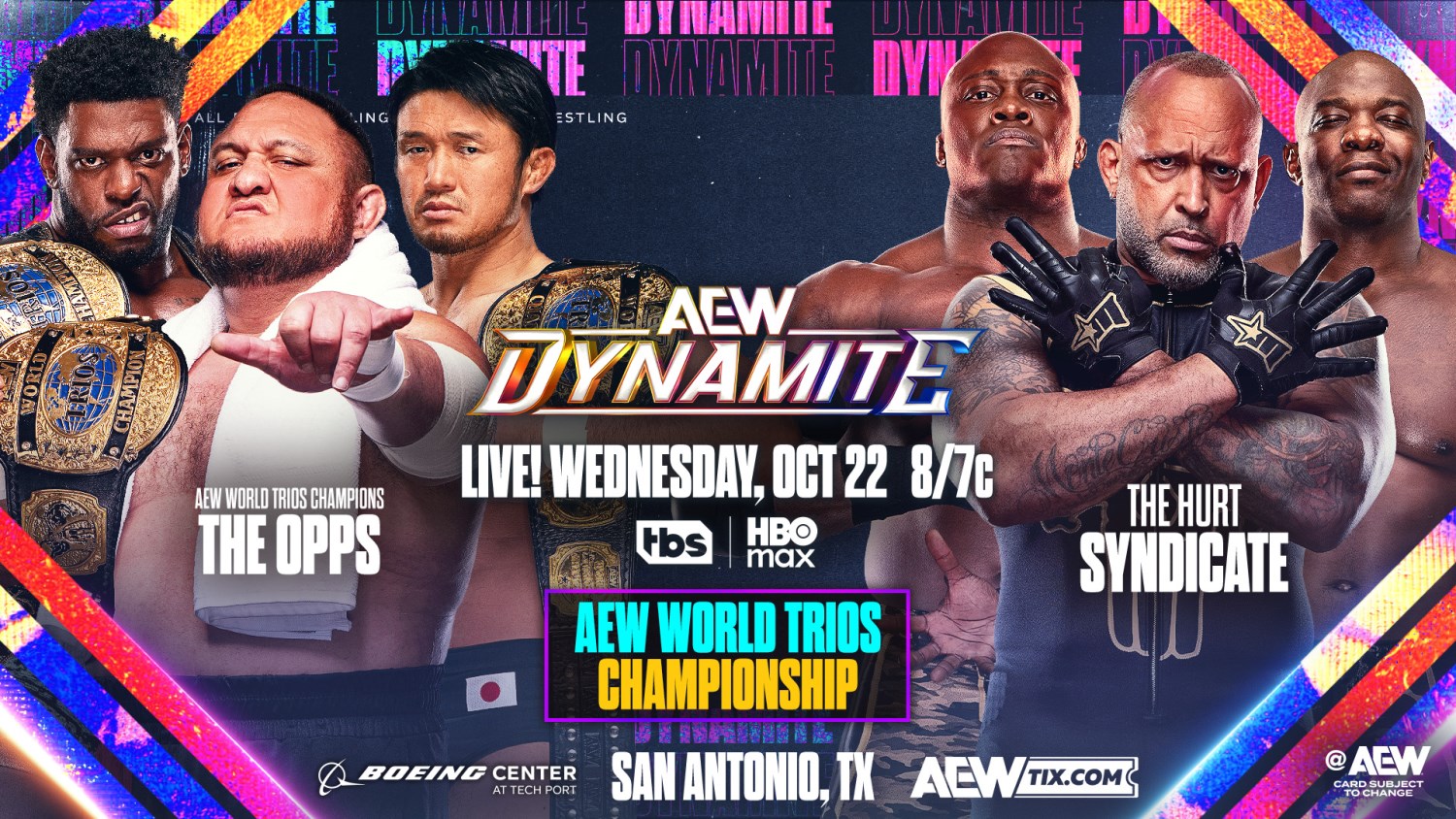 AEW Dynamite Results: October 22, 2025 - World Trios & Unified ...