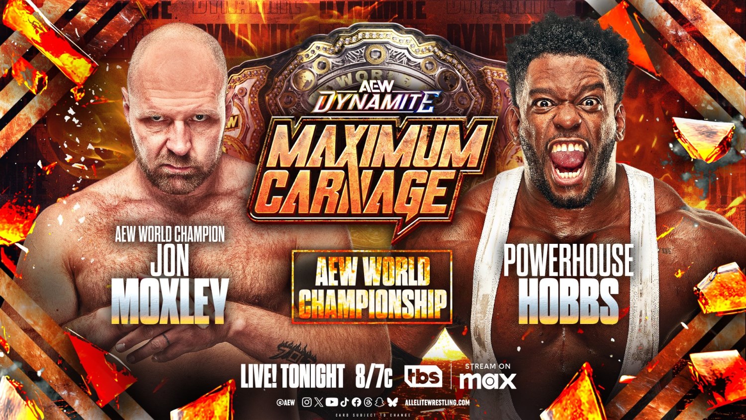 AEW Maximum Carnage Dynamite Results: January 15, 2025 - Women's Casino ...