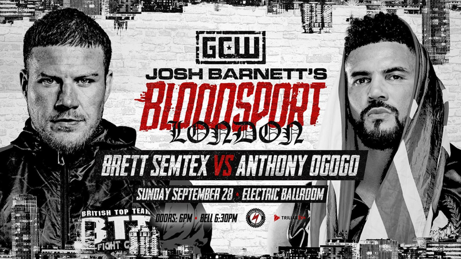 Anthony Ogogo And Brett Semtex Will Clash At BLOODSPORT LONDON