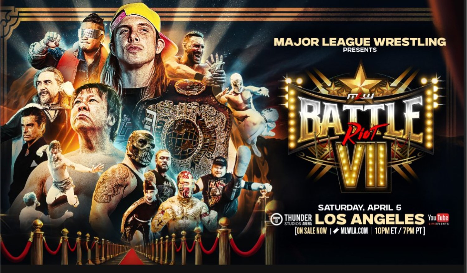 Atlantis And Ultimo Guerrero Added To MLW's BATTLE RIOT