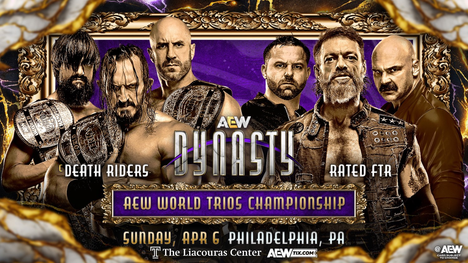 Bandido Puts His Mask On The Line, Trios Titles Match Added To AEW Dynasty, Updated Collision ...