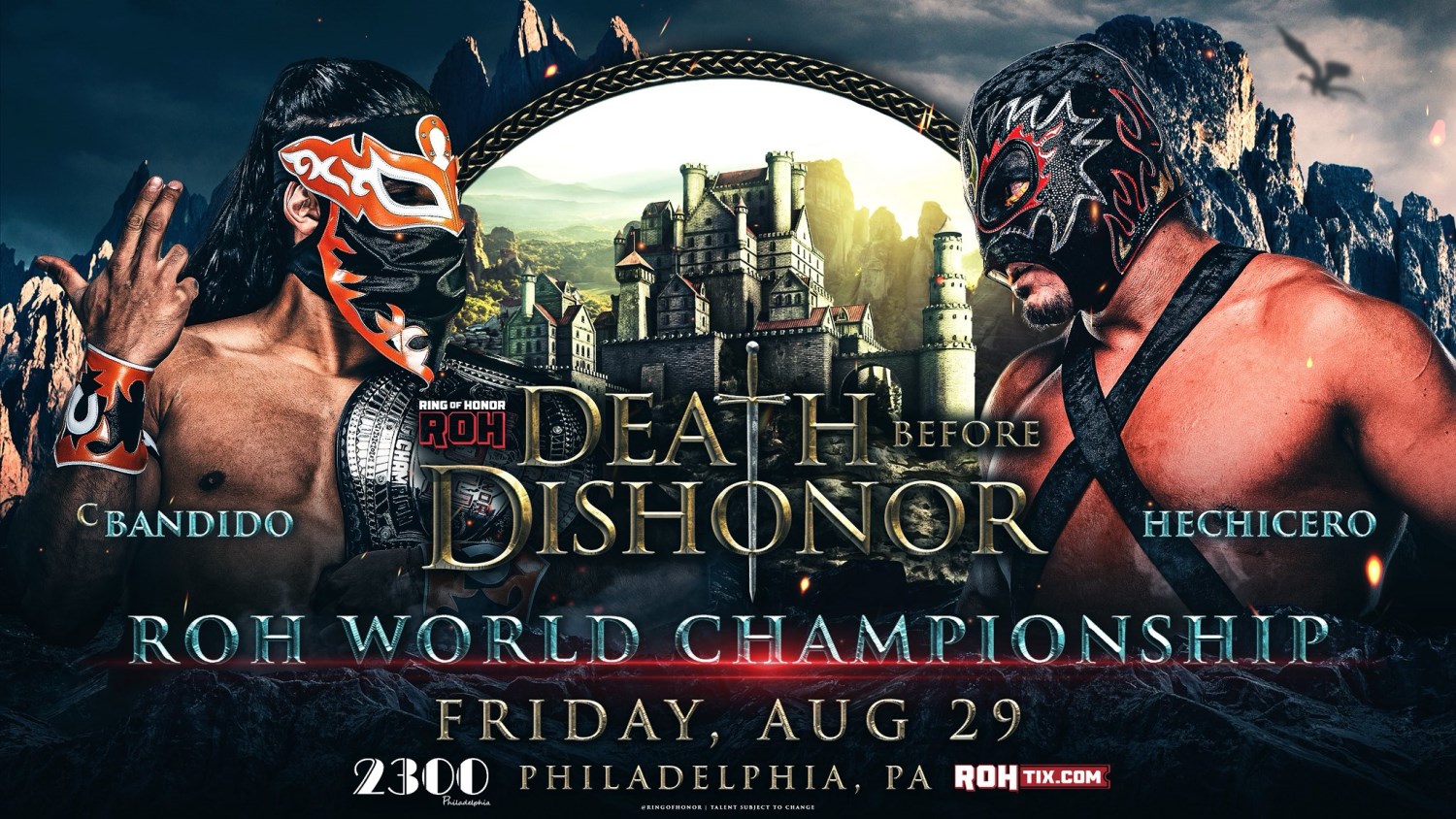 Bandido vs. Hechicero For The ROH World Championship Has Been Added To ...
