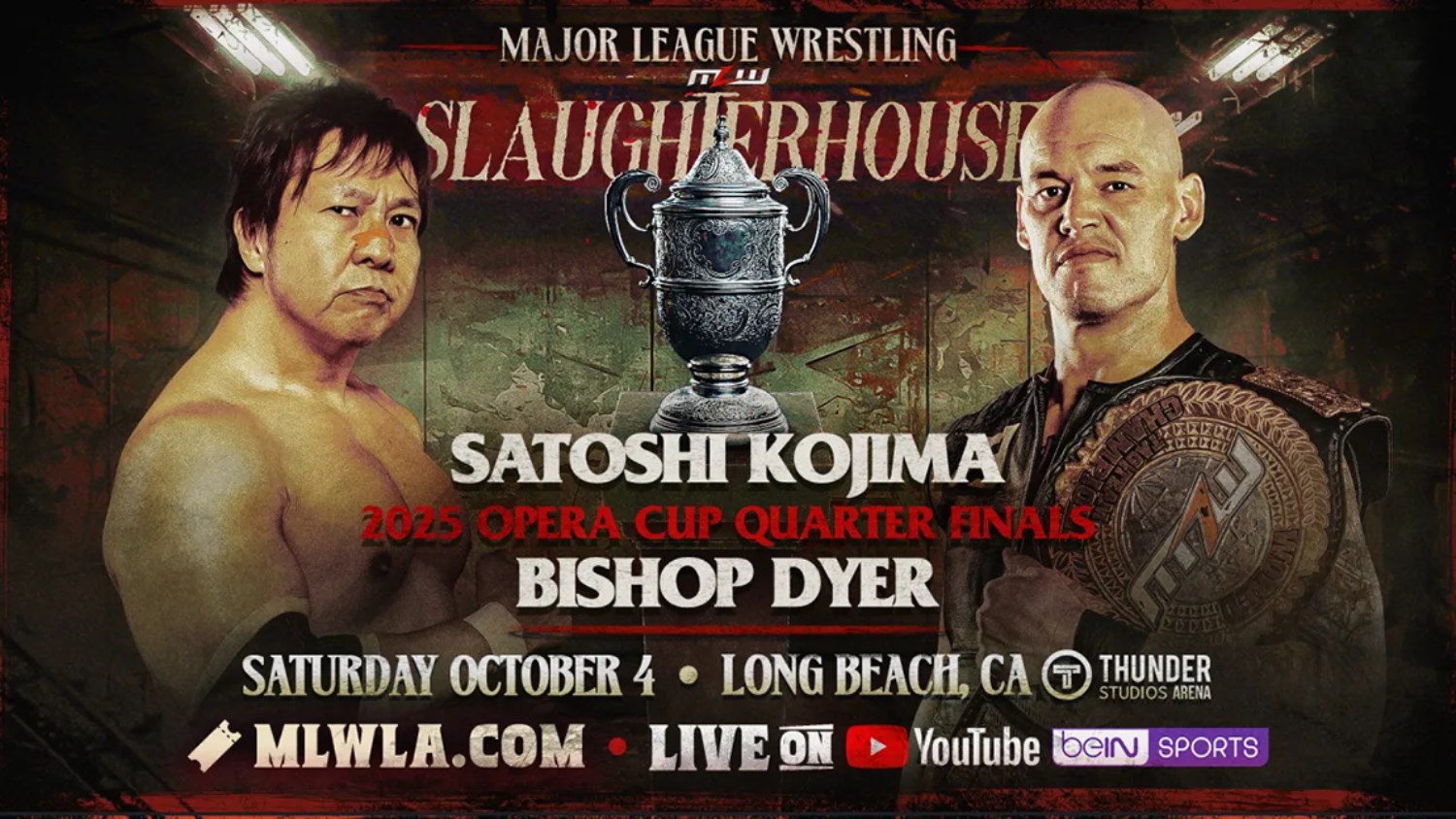 Bishop Dyer (aka Baron Corbin) Will Face Satoshi Kojima In A Quarter ...