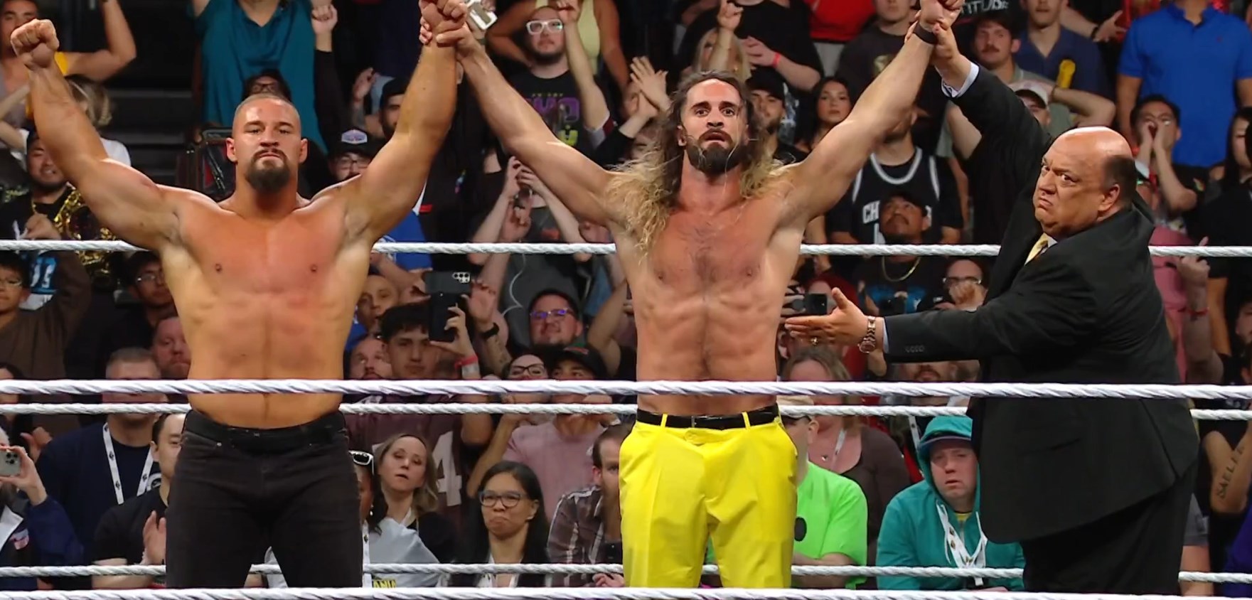 Bron Breakker Joins Paul Heyman & Seth Rollins On WWE Raw