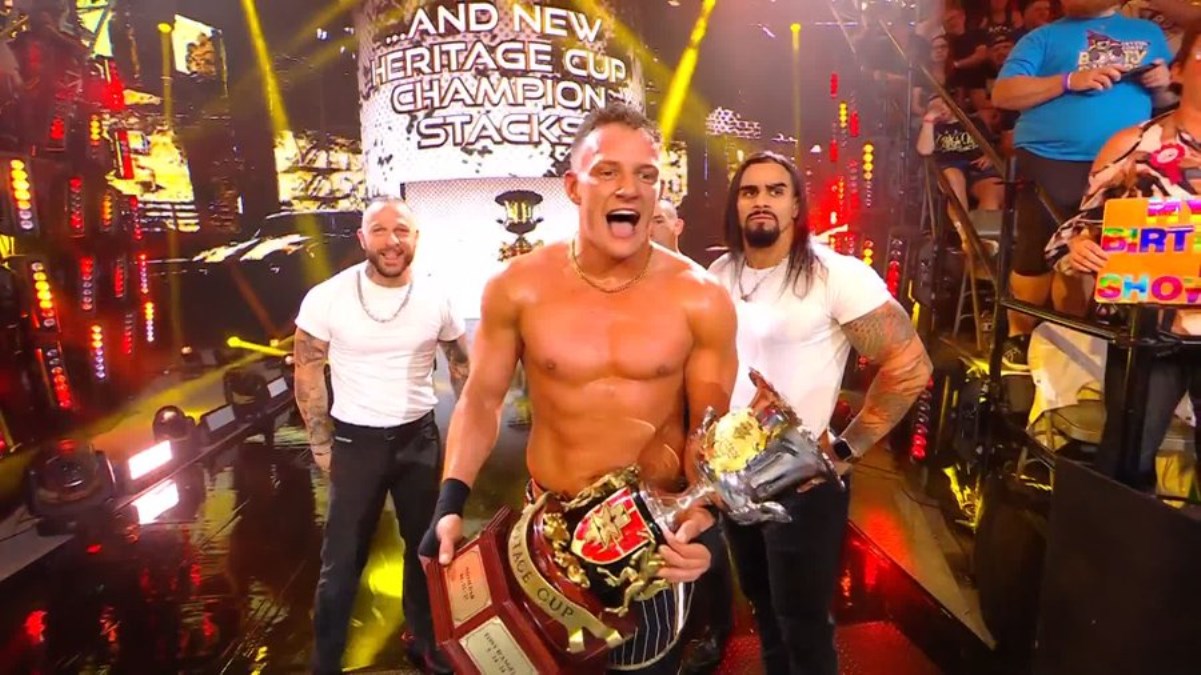 Channing "Stacks" Lorenzo Wins Vacated NXT Heritage Cup Championship