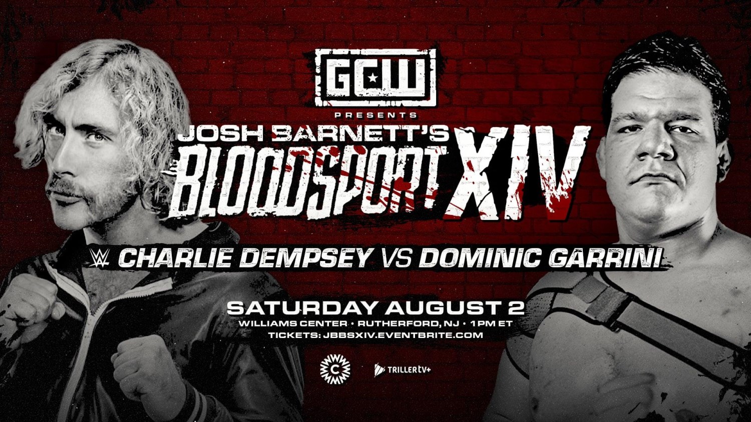 Charlie Dempsey vs. Dominic Garrini Was Confirmed For BLOODSPORT XIV
