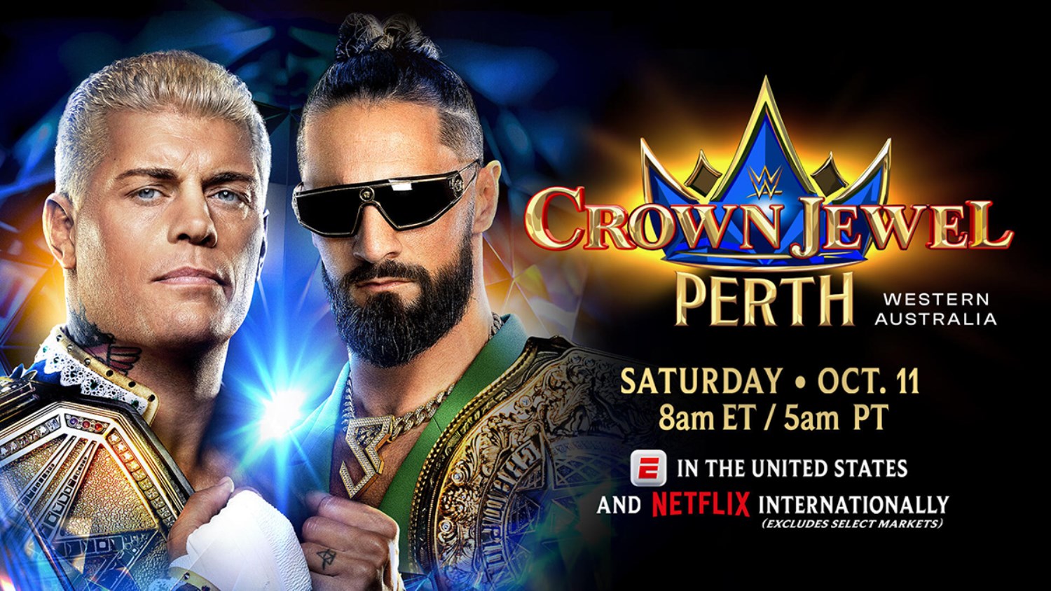Cody Rhodes And Seth Rollins Headline WWE's CROWN JEWEL