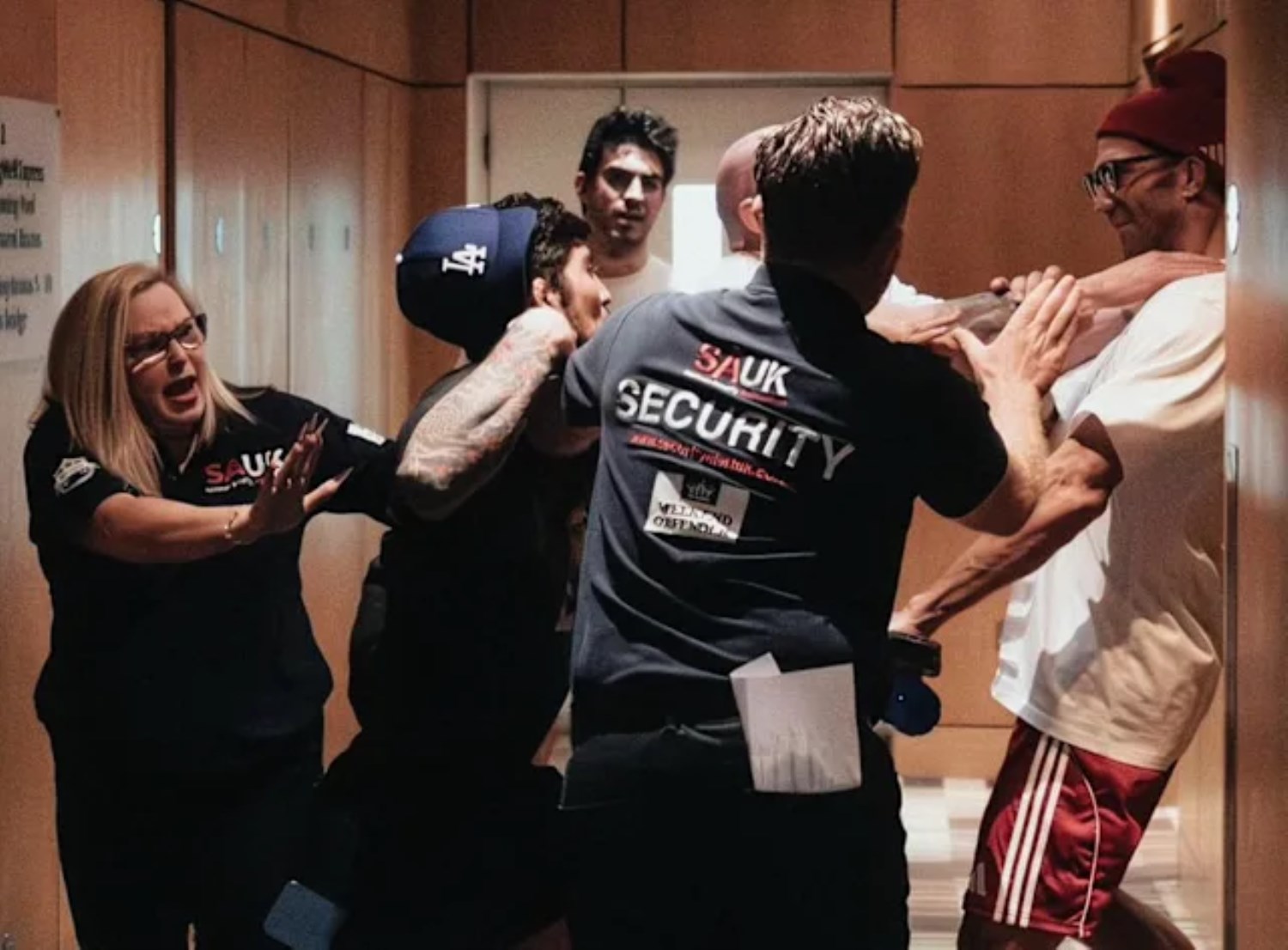 Dillion Danis And Luke Rockhold Got Into A Fight Before MISFITS BOXING 22