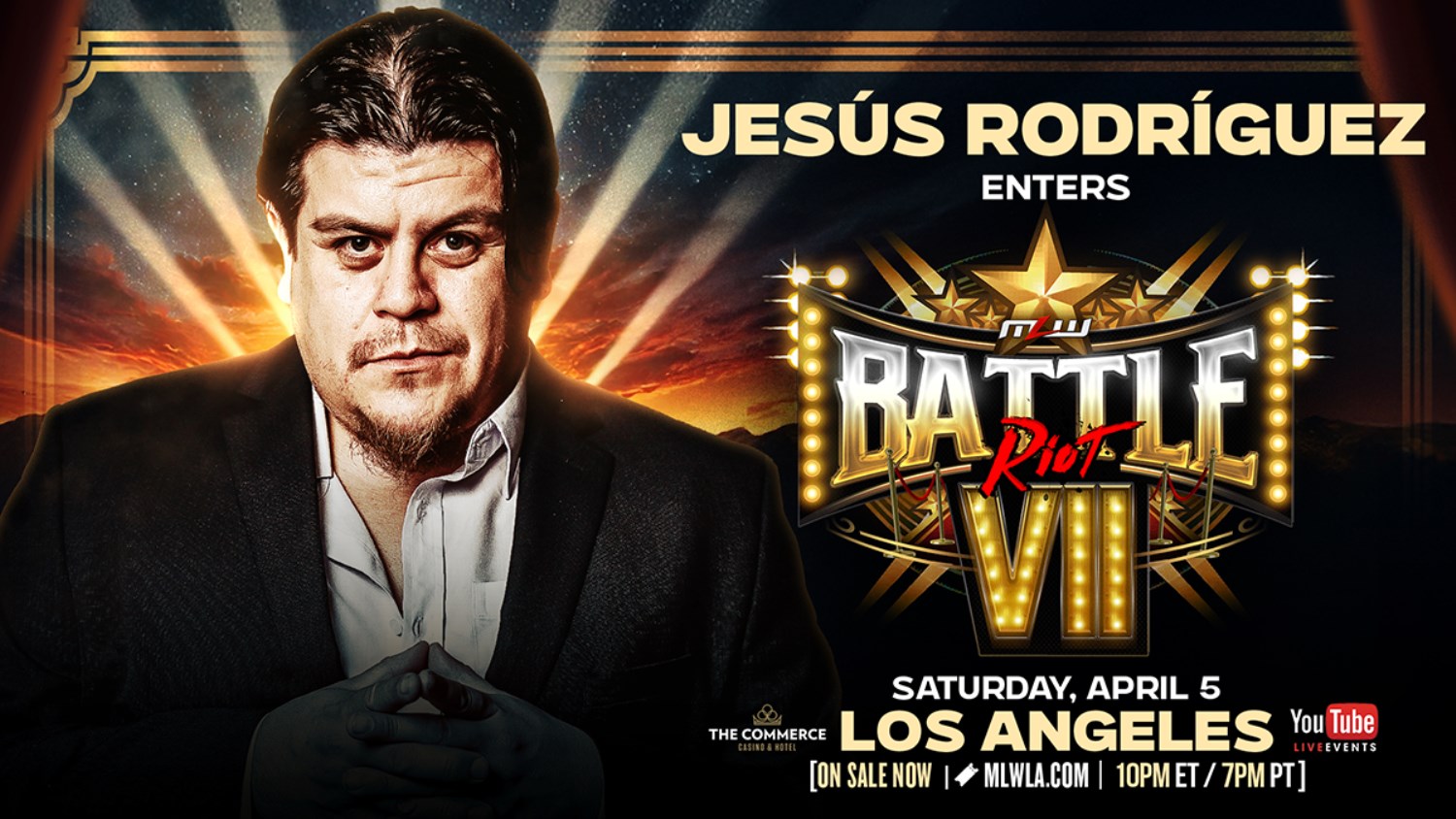 Former WWE Star Jesus Rodriguez Added To MLW's BATTLE RIOT