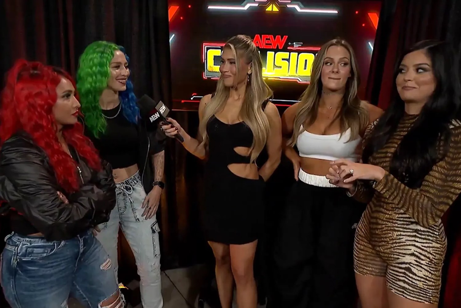 Former WWE Star Nixon Newell (aka Tegan Nox) Made Her AEW Debut On ...