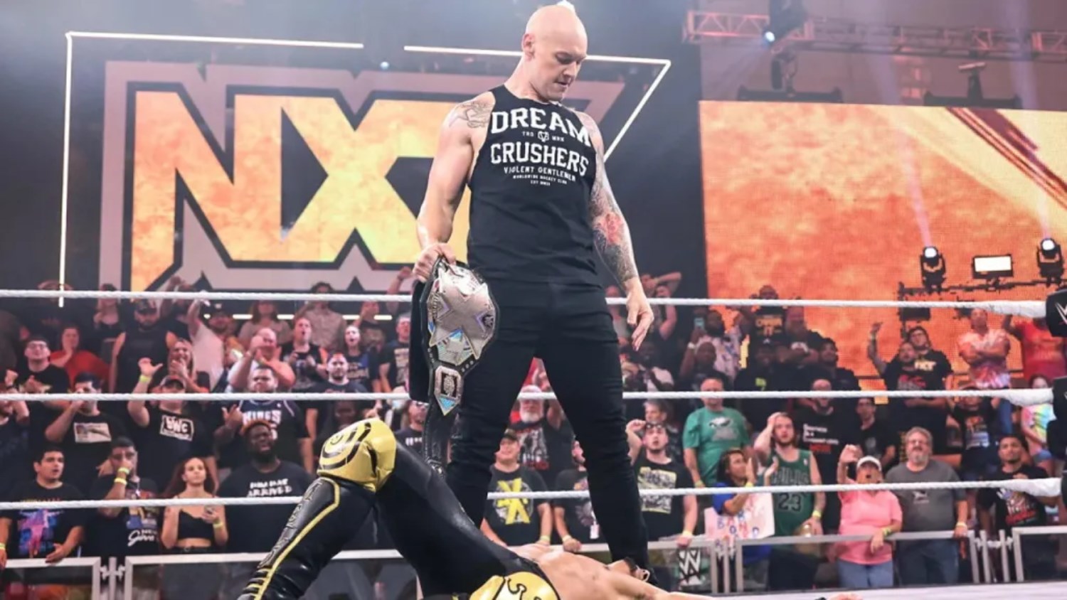 Former WWE Stars Baron Corbin And AJ Francis Were Backstage At AEW ...