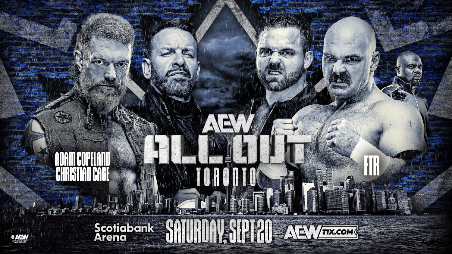 FTR Vs. Adam Copeland & Christian Cage Has Been Made Official For AEW's ...