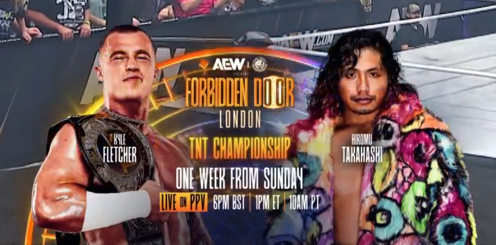 Hiromu Takahashi Earns TNT Title Match For AEW x NJPW Forbidden Door