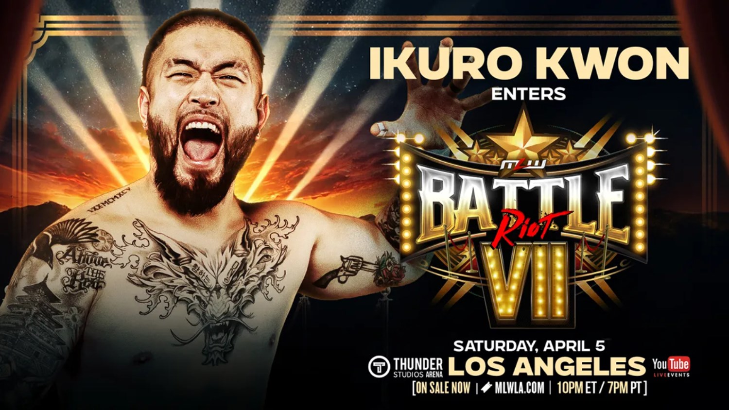 Ikuro Kwon And Star Jr. Added To MLW's BATTLE RIOT Match