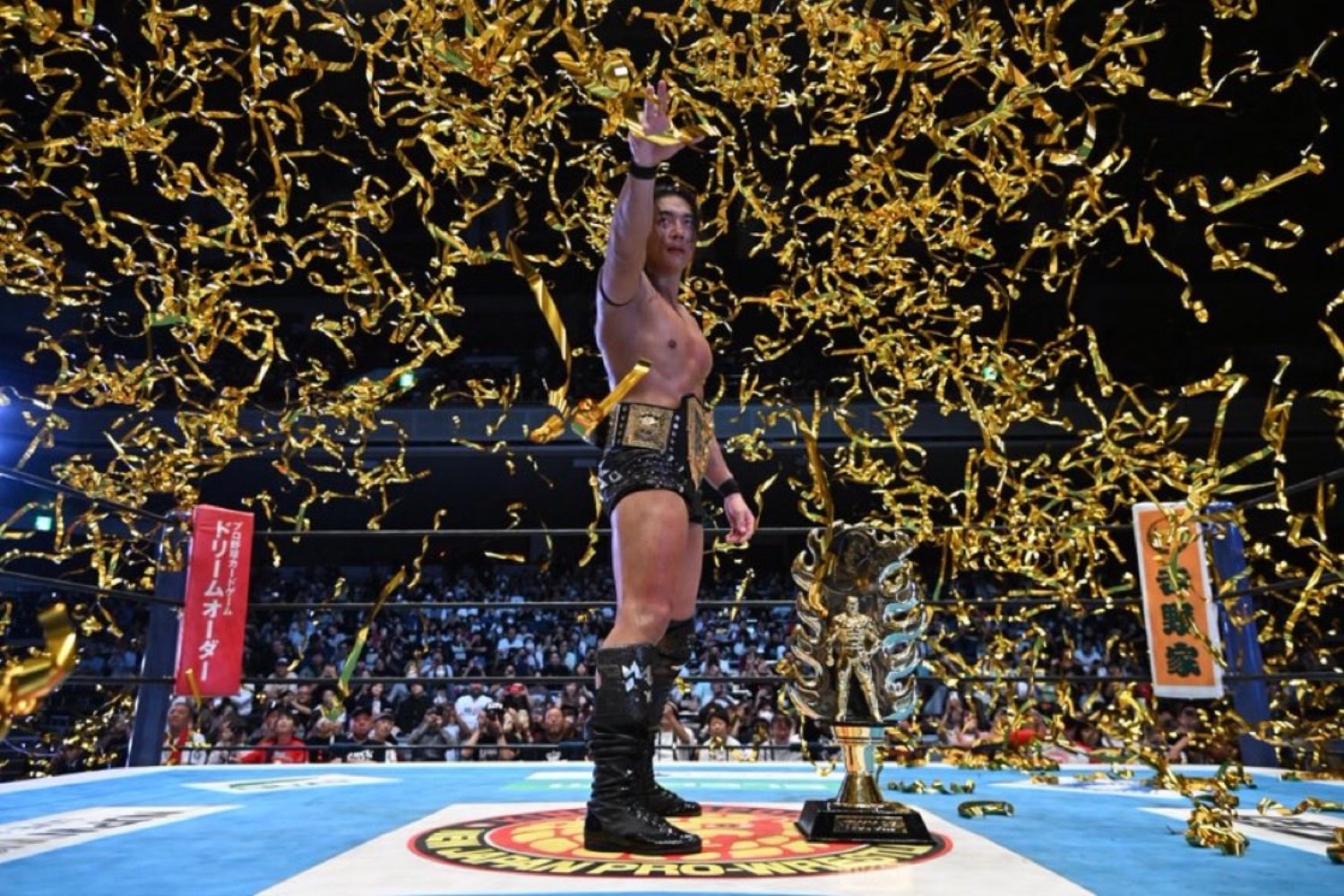 Konosuke Takeshita Wins The IWGP World Heavyweight Championship At NJPW's KING OF PRO-WRESTLING