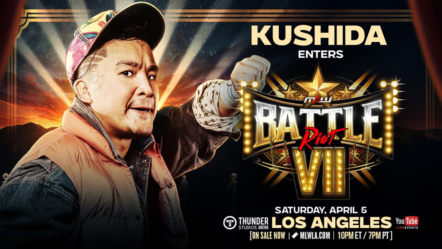 KUSHIDA And Anthony Greene Added To MLW's BATTLE RIOT