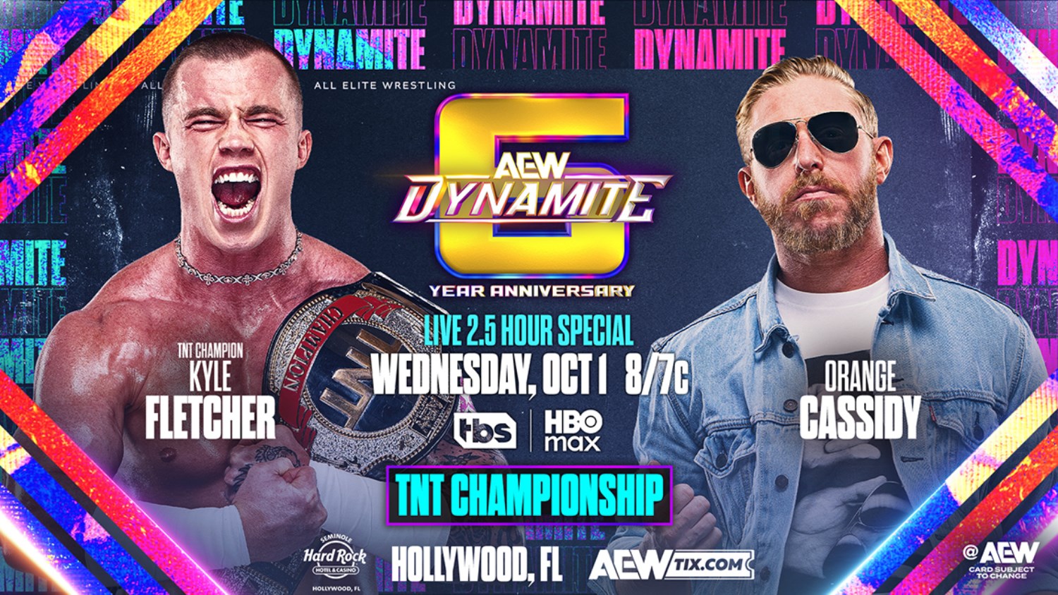 Kyle Fletcher Defends The TNT Championship On Tonight's Special AEW DYNAMITE