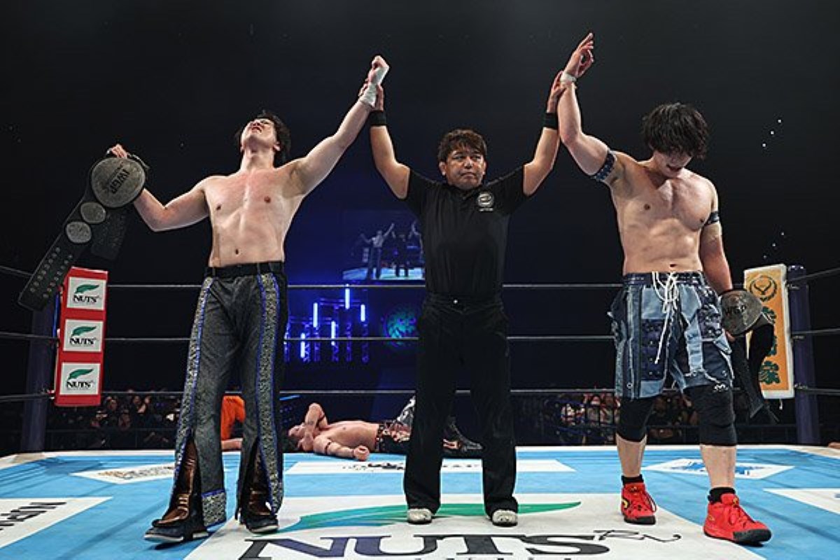 Master Wato & YOH Win The IWGP Junior Heavyweight Titles