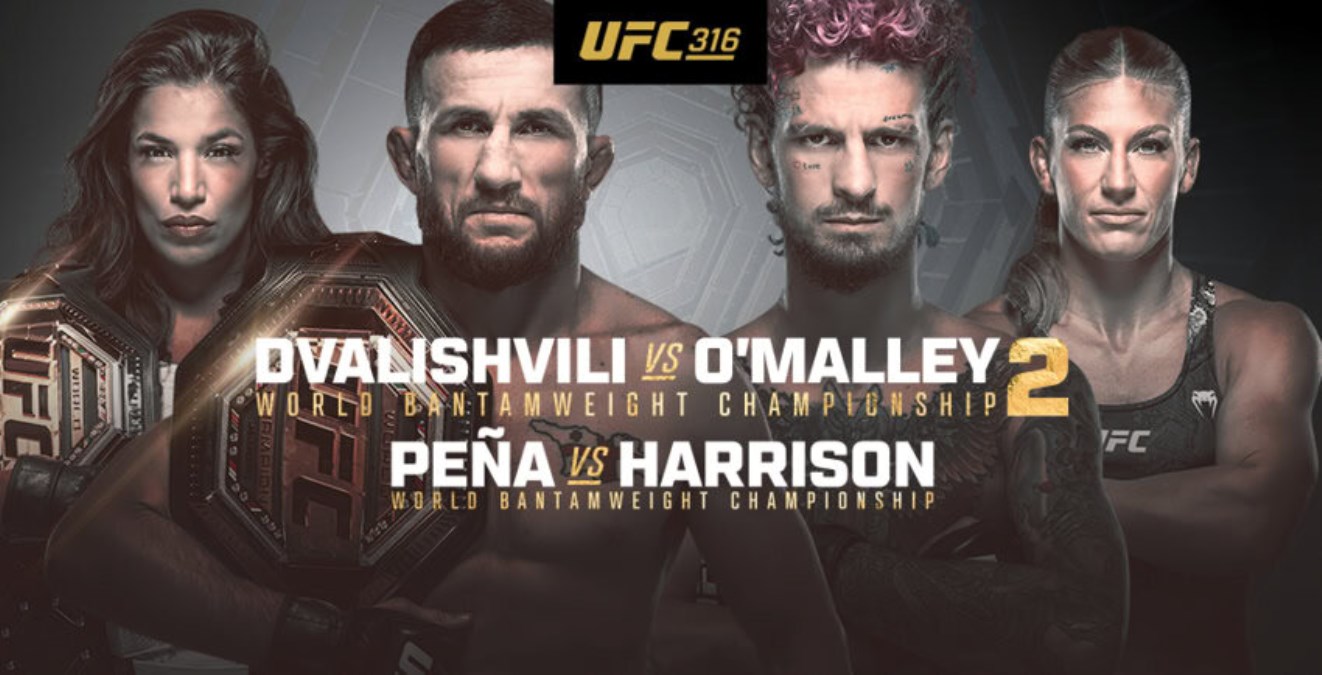 Merab Dvalishvili Destroys Sean O'Malley In The Main Event Of UFC 316