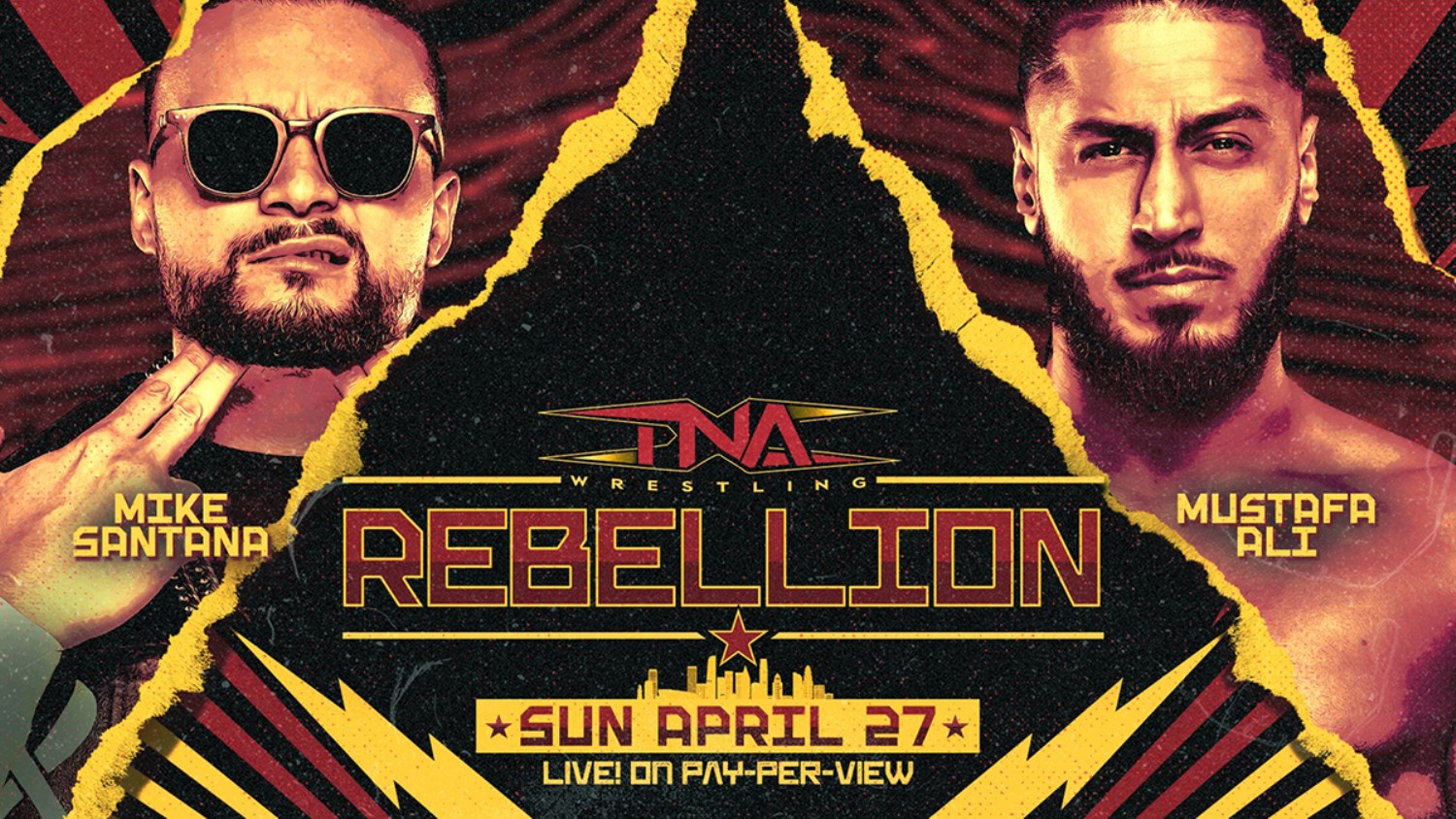 Mike Santana Vs. Mustafa Ali Added To TNA's REBELLION