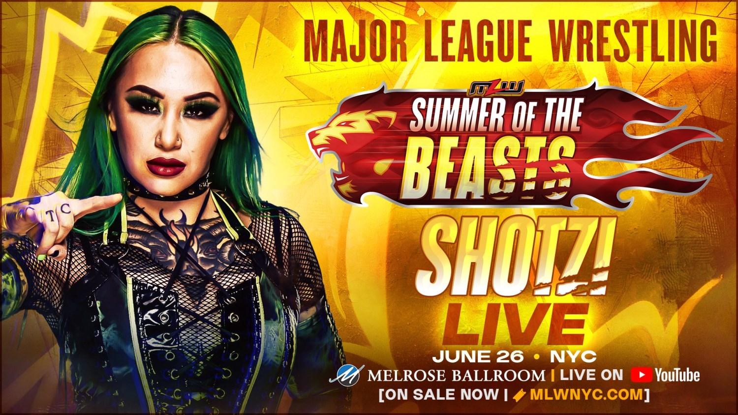 MLW Confirms The Arrival Of Shotzi Blackheart At Their SUMMER OF THE ...