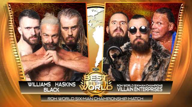 New Challengers Have Been Set For Villain Enterprises At ROH's BEST IN ...