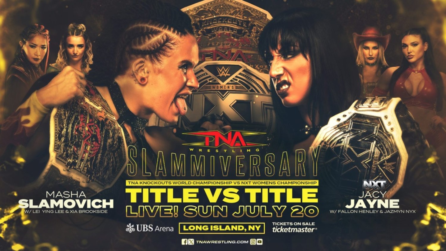 New Double-Champion Crowned For TNA Knockouts & NXT Women's Championships At TNA Slammiversary 2025