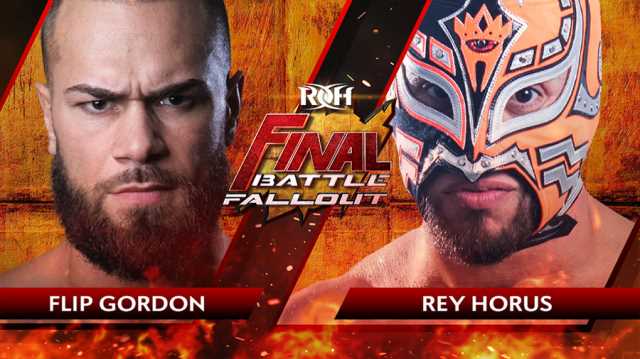 Rey Horus Is Set To Make His Debut Against Flip Gordon At FINAL BATTLE ...