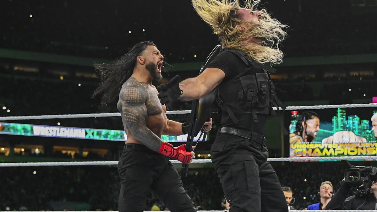 Roman Reigns Justifies Hitting Seth Rollins With A Steel Chair During ...