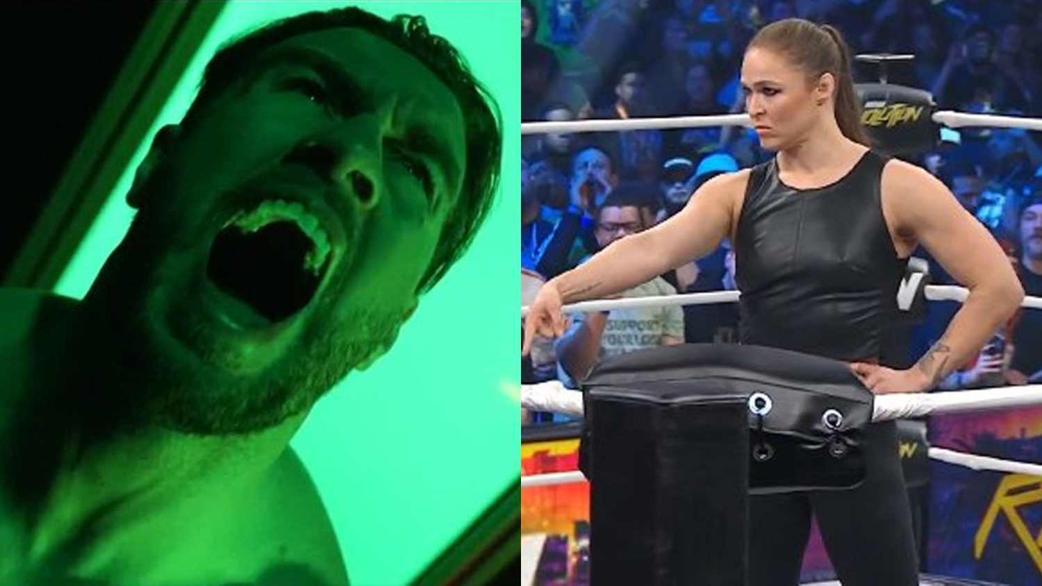 Ronda Rousey Appears At AEW Revolution, Will Ospreay, Cope & Cage ...
