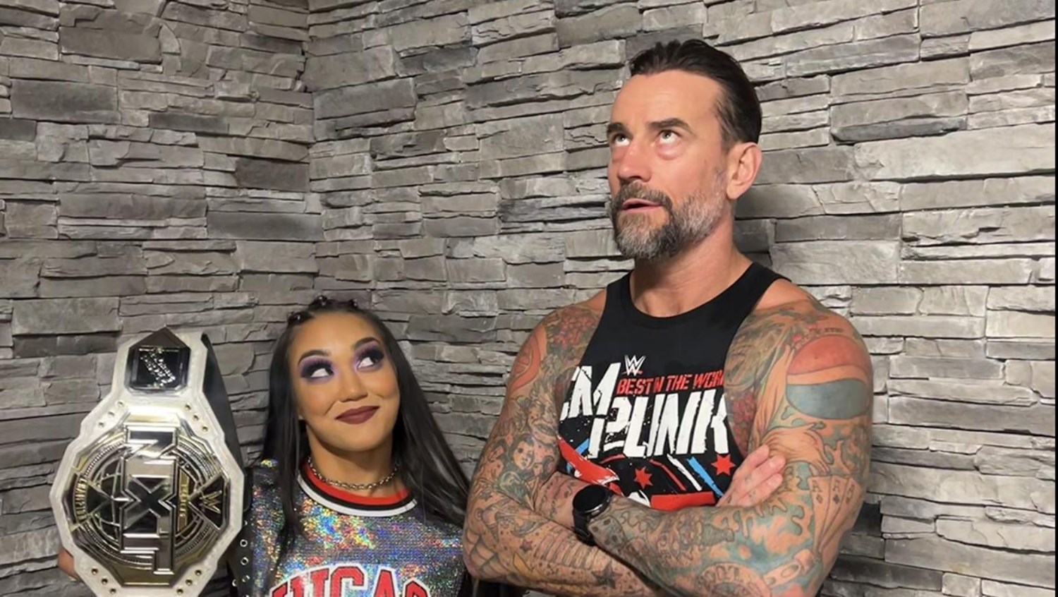 Roxanne Perez Hits CM Punk With Her Finisher And Taunts AJ Lee