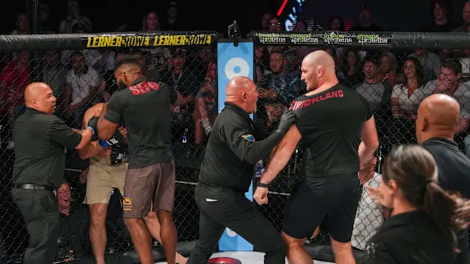 Sean Strickland Suspended For Six Months For Attacking Fighter At The ...