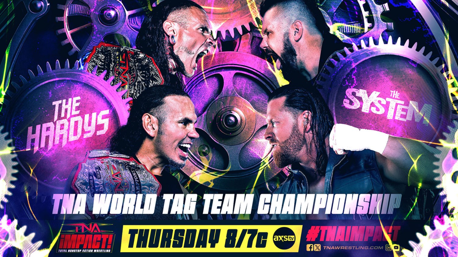 The Hardys Will Defend The World Tag Team Titles On TNA iMPACT!