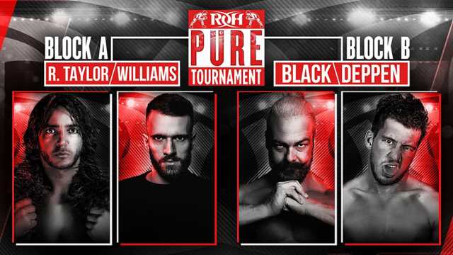 The Semi-Finals Of The Pure Championship Tournament Is Set; ROH Plays ...